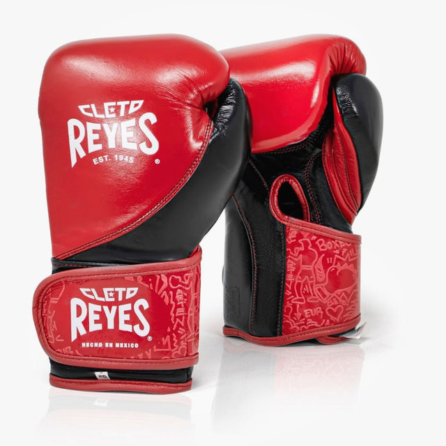 Gants de boxe Cleto Reyes High Precision Formation CE7 Rouge-Noir ...