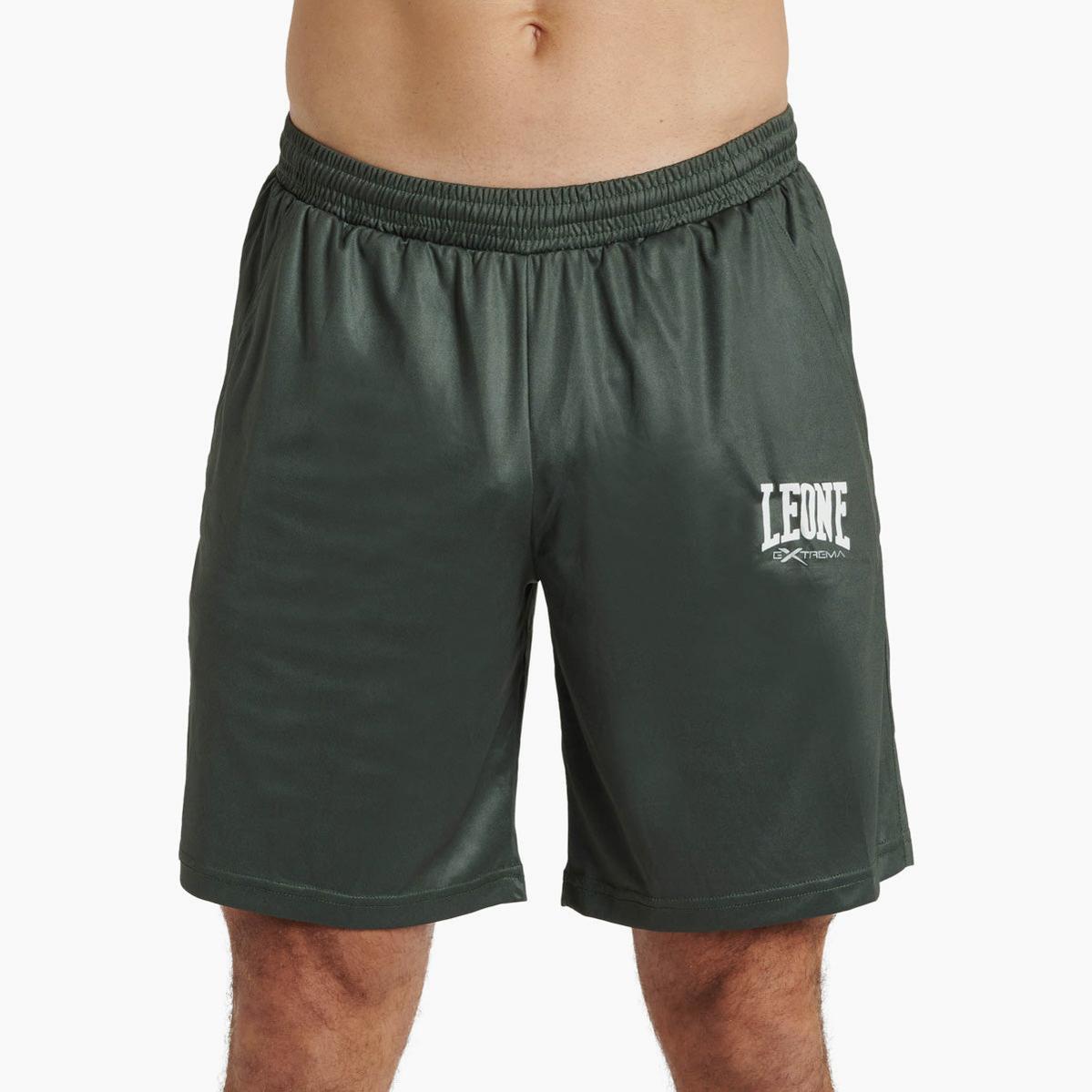 Shorts d'entraînement Leone Logo ABX121 Vert - Combat Arena